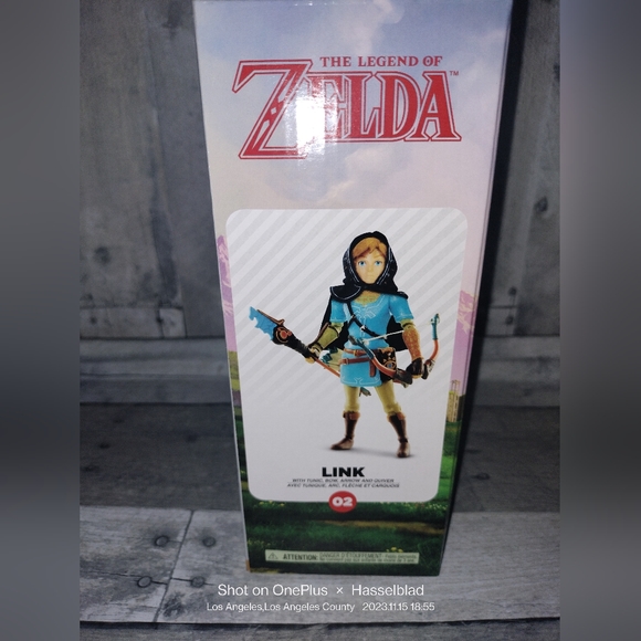 Nintendo | Toys | The Legend Of Zelda Breath Of The Wild Link Action ...